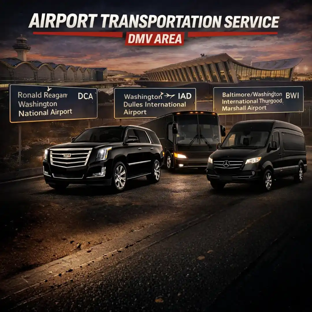 On Time Airport Transportation Service DMV Solutions