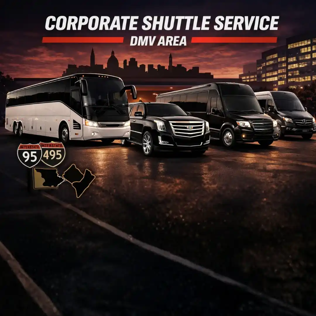 Elite Corporate Shuttle Service DMV For Punctual Travel | #1